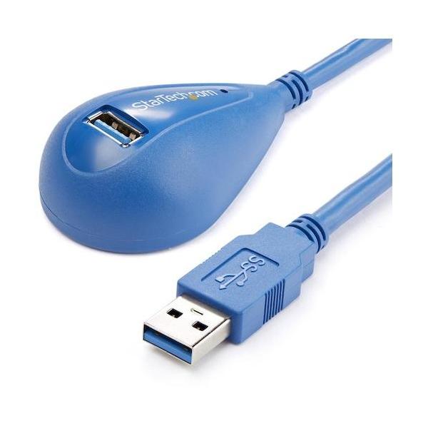 ■特長 パソコン背面のUSB 3.2 Gen1 ポートをデスクまで延長できるケーブルです。  SuperSpeed USB 3.2 Gen1規格に準拠しています。  高品質STP（シールド付きツイストペア）ケーブルを使用しています。  ライ...