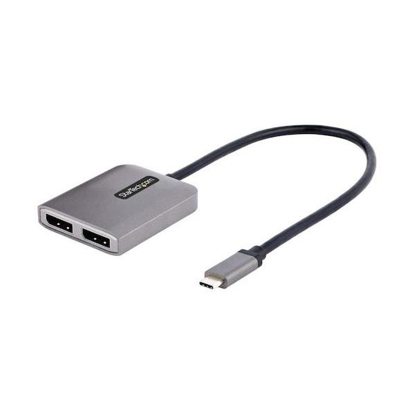 ■特長 DSC対応USB-C DP 1.4 ホストデバイスから最大2台の5K60Hzディスプレイに接続が可能です。  ディスクリートGPUを搭載したWindows PC、またはDSC対応DP1.4搭載 第12世代以降のIntelプロセッサー...
