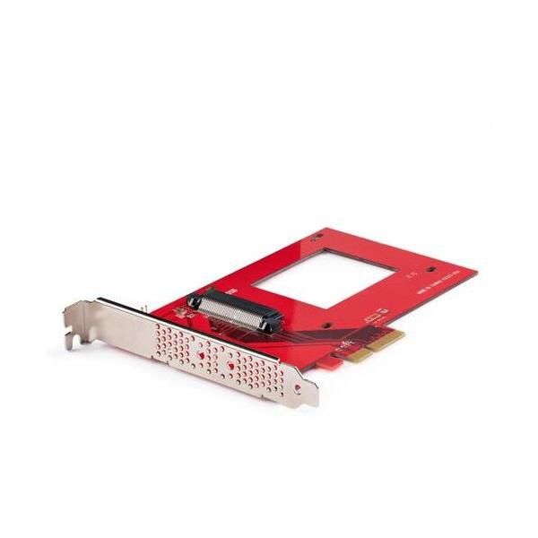 ■特徴 PCI Express 4.0 - U.3アダプターカードです。 デスクトップやサーバーのPCI Express 4.0 スロット（x4/x8/x16）に2.5インチU.3 NVMe SSDを追加して、超高速のデータアクセスが可能な...