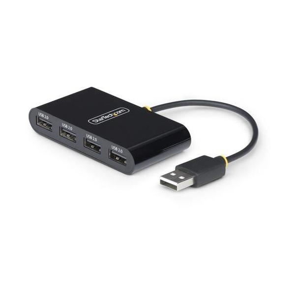 ■特徴 バスパワー対応の4ポートUSB 2.0（480Mbps）ハブです。 ノートPCまたはデスクトップPCのUSB 2.0/3.0 Type-Aポートに最大4台のUSB 2.0周辺機器の接続が可能です。 プラグアンドプレイのインストールで...