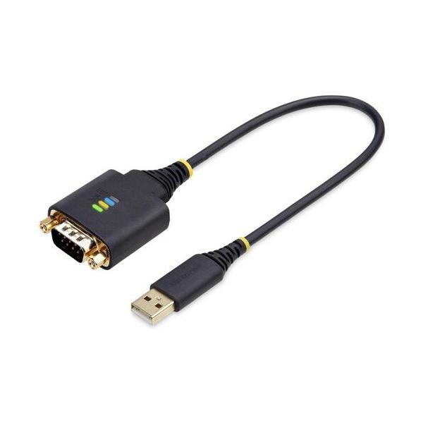 ■仕様 USB-A - RS232Cシリアル変換（ストレート）ケーブルです。 コネクターの挿抜、およびシステムの再起動時に、自動再割り当てを行うCOMポート番号保持機能を搭載しています。 アダプターがホストパソコンに認識されると点灯するUS...