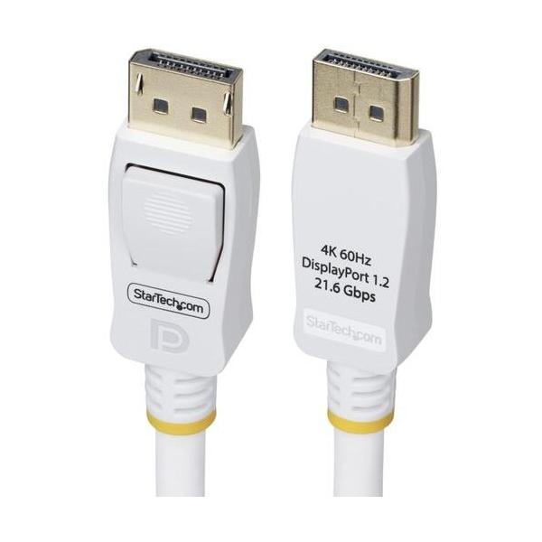 ■特徴 VESA認証DisplayPort 1.2ケーブルです。 最大データ転送速度21.6Gbpsで、各種DPディスプレイで安定した信号出力とスムーズな4K60Hz動画再生が可能です。 1440p解像度で最大144Hzのリフレッシュレート...