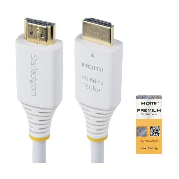 ■特徴 UHD対応プレミアム認証ハイスピードHDMI 2.0ケーブルです。 最大18Gbpsの高帯域で、各種HDMIディスプレイで安定した信号伝送、およびスムーズなビデオ再生が可能です。 HDMI 2.0の性能を備え、優れた互換性を備えてい...