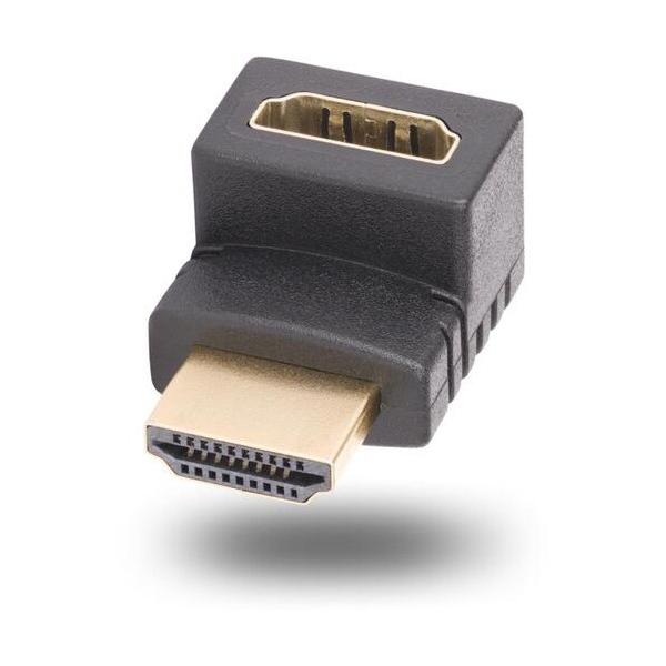■仕様 コンパクトなL型上向きHDMI 2.0アダプター（オス・メス）です。 ポート、コネクター、およびケーブルの曲げによる負担を軽減します。 双方向仕様で、ポートセーバーとして機能し、HDMIポートの磨耗を軽減します。 アクセスしにくい機...