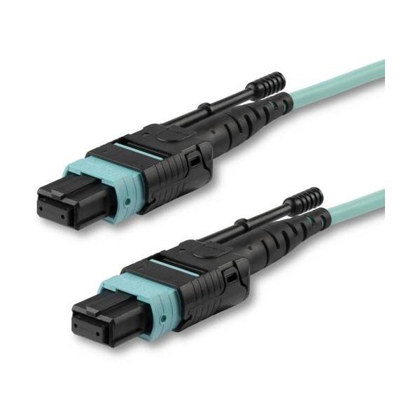 ■特徴 OM3 MPO12-LCデュプレックス光ファイバーケーブルです。 最大40Gbps対応で、高速通信を実現します。 信号品質テスト済みで、テストレポートを付属しています。 50/125?m光ファイバーを使用し、電磁干渉（EMI）を抑制...