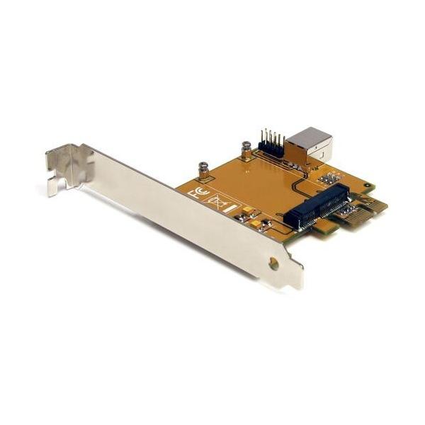 ■仕様 Mini PCIeカード用PCIeアダプターです。 標準的なフルサイズのMini PCIeカードに対応しています。 Mini PCIeからPCIeへの完全なパススルーデザインを採用し、データ転送速度のボトルネックを排除します。 標準...