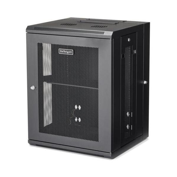 ■特徴 ドア/サイドパネルの着脱が可能です（施錠付き）。 180度ヒンジ設計により装置背面へのアクセスが簡単です。 デュアルトップ配線穴が付いています。 オプションで放熱ファン（別売）の取付けが可能です。 棚板、ケーブル結束用面ファスナー、...