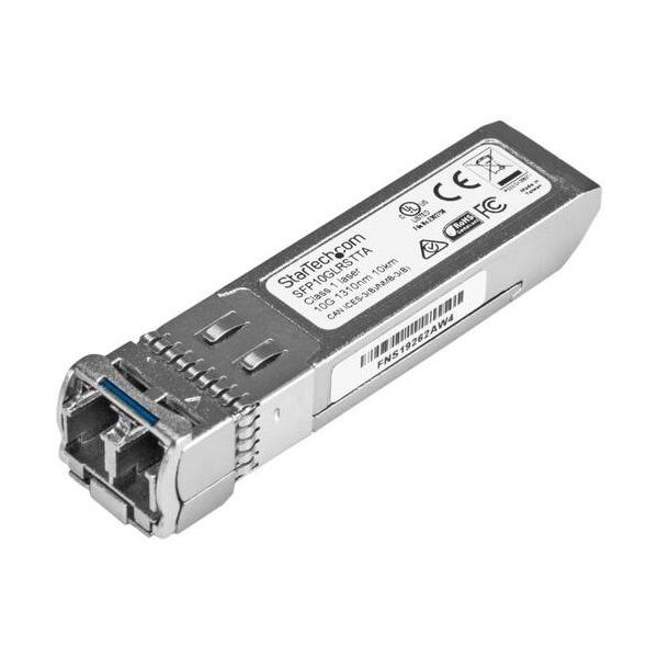 ■特徴 Cisco SFP-10G-LR-S互換のSFP+モジュールです。 10Gbpsギガビットイーサネットに対応し、波長1310nmのシングルモードファイバー（SMF）で最大10kmまで通信可能です。 LCコネクターおよびDDM（デジタ...