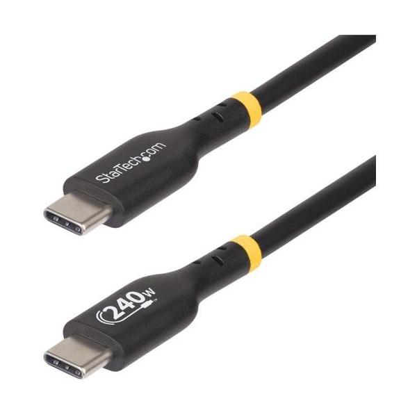 ■特徴 PD 3.1 EPR対応のUSB Type-Cケーブルです。 Power Delivery 3.1 EPR（Extended Power Range）に対応し、最大240Wで高性能USB-CノートPCやデバイスへの急速充電が可能です...