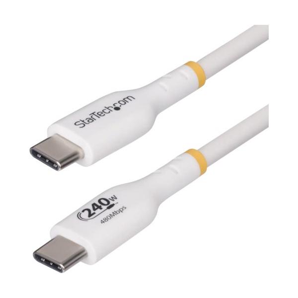 ■特徴 PD 3.1 EPR対応のUSB Type-Cケーブルです。 Power Delivery 3.1 EPR（Extended Power Range）に対応し、最大240Wで高性能USB-CノートPCやデバイスへの急速充電が可能です...