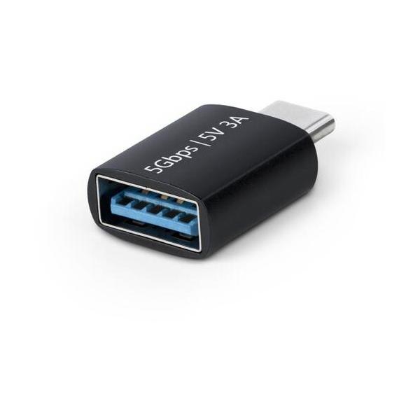 ■特徴 USB-C（オス） - USB-A（メス）変換アダプターです。 スリム&amp;コンパクト設計で、隣接するデバイスポートの邪魔にならずUSB-A機器とUSB-Cホストデバイスを接続します。 コネクターにはデータ/電源仕様が印字されて...