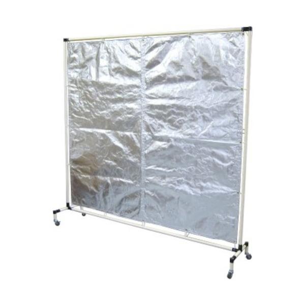 ■特徴 不燃素材で輻射熱97％カットを実現した特殊遮熱シートのキープサーモウォールスペシャルを利用した遮熱.溶接遮光フェンスです。 工場内における炉や機械などの熱い熱源を遮りたい時に最適です。 また溶接作業の際に発生する有害な紫外線を遮光に...