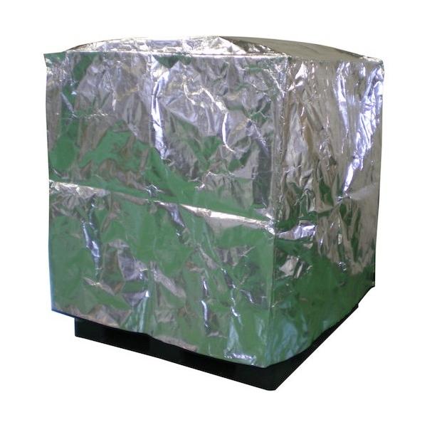 商品画像はイメージ画像です。実際とは異なる場合がございます。 ■特徴 輻射熱97%カットによる特殊遮熱による保冷カバーです。  被せるだけでトラック輸送、エアー輸送、海上コンテナ輸送において常温輸送を可能とします。  キープサーモアイスなど...