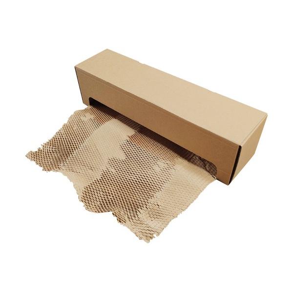 ■特徴 専用ボックスにセットしてあるので作業性が格段に違います。 エコで究極の緩衝性能を発揮するハニカム構造のクッションペーパーです。 広げながら使用することで伸縮性を利用し対象物にフィット、そして最適な緩衝性能を発揮します。 多種多様な形...