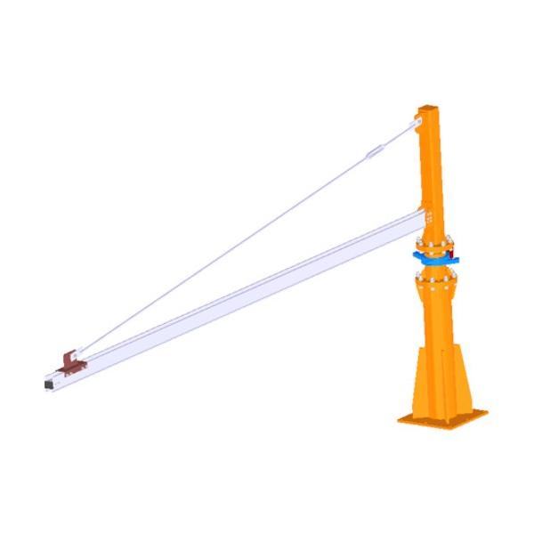 ■特徴 ポスト型ジブクレーンです。 アルミ製レールを採用し、スムーズな操作が可能です。 メカストッパにより旋回範囲を決めることができます(360度以内) ■材質 鉄+アルミ    【重量】 500KG 【入数】 1点 【原産国】 日本製 J...