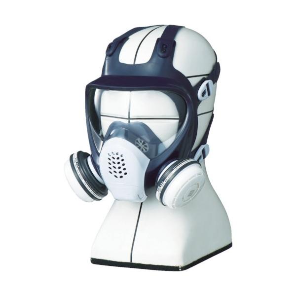 ■特徴 アイピースが傷つきにくく、フード付き防護服との併用を考慮した形です。  ■用途 低濃度の有毒ガスが発生する作業用。 有害物質の環境濃度:0.1%(1000ppm)以下。  ■仕様 型式検定合格番号:第TN337号 マスク形状:全面形...