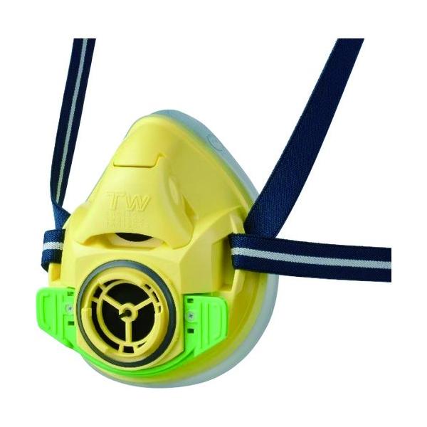 商品画像はイメージ画像です。実際とは異なる場合がございます。 ■特徴 マスク一つで防じん・防毒の両方に対応可能（防じん・防毒の両方の国家検定に合格）です。 フィルタ・吸収缶は、印を合わせ右に６０°ひねるだけで確実に取り付けられます。 フィッ...