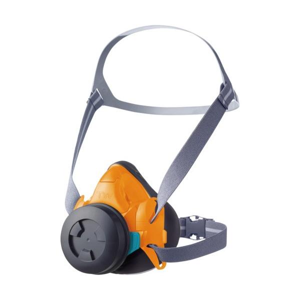 ■特長 ひとつの面体で防じん・防毒の両方に対応可能（防じん・防毒の両方の国家検定に合格）です。  フィルタ・吸収缶は、印を合わせ右に60°ひねるだけで確実に取付けられます。  接顔体が大きいタイプで、安定した装着感があります。  フィットチ...