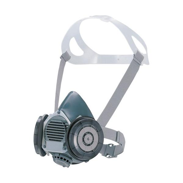 ■特徴 視界を妨げない薄型フィルタL2Wを使用しています。 伝声器付きで、マスクを付けたままでも会話が明瞭です。 保護めがねとの併用が容易です。 ■用途 石綿作業（呼吸用保護具の区分4） 溶接作業 ■仕様 指定防護係数:10 国家検定区分:...