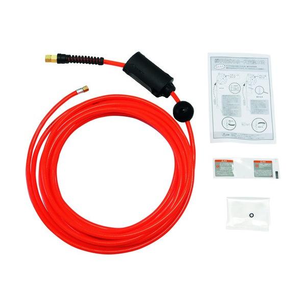 ■特長 エアーリールのホースを簡単に交換できます。  ■用途 メーカー指定適合機種の専用交換ホースとして。  ■仕様・規格 ホース内径×外径(mm):6.5×10 ホース全長(m):9.5 取付一次側:専用ネジ 最高使用圧力(MPa):1....