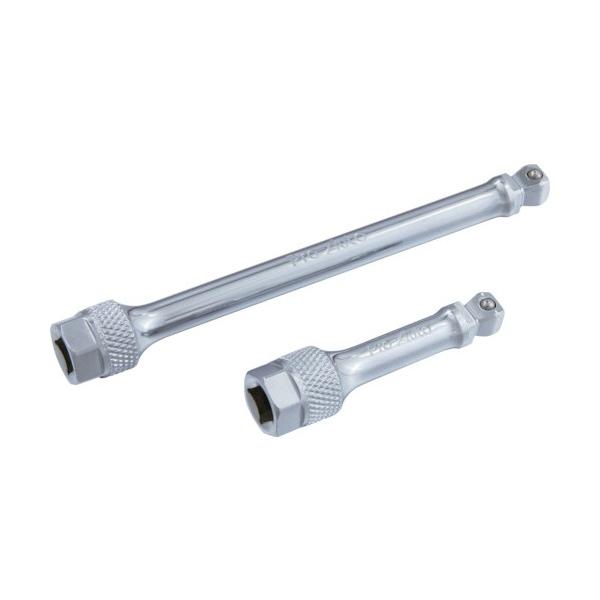 ■特徴 通常のエクステンションと首振りエクステンションの2通りの使い方ができます。 ローレット加工をしているため滑りにくく早廻し作業に便利です。 奥深い凹部での使用に便利です。 ソケットを延長させるための延長バー。  ■用途 奥深いところに...