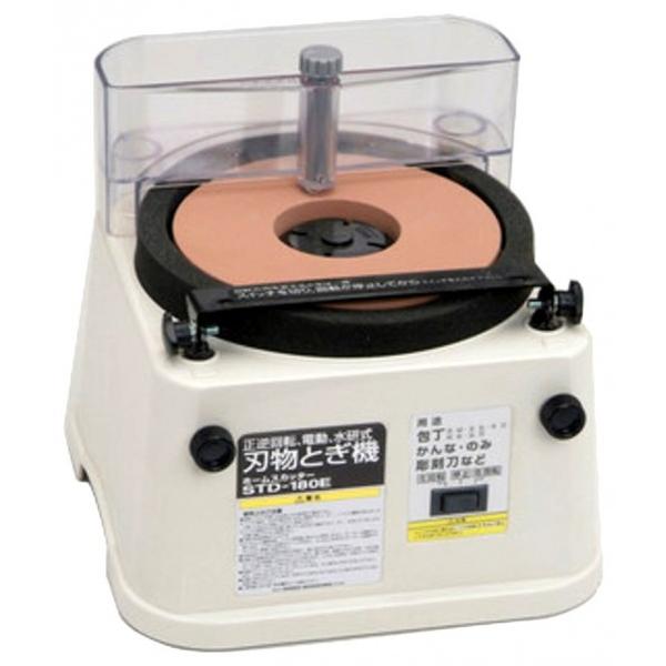 包丁をはじめ刃物全般の研ぎに万能に使える正逆回転可能な刃物研ぎ機です。 各種包丁、かんな、のみ、彫刻刀、ハサミなどに使えます。 用途 包丁、ノミ、カンナの研磨に。 砥石寸法 外径180mm×内径70mm×厚さ20mm 粒度#1000 回転数...
