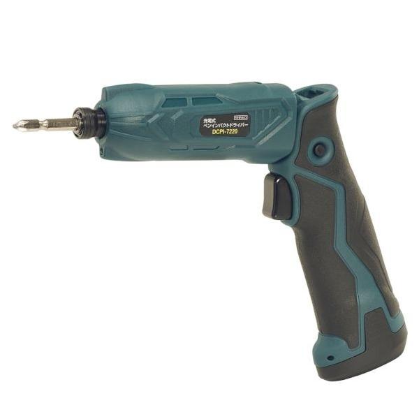 【特長】 ●軽量で細身なので、ちょっと使いにちょうどいいペン型インパクトドライバー。 ●充電式ペンインパクトドライバーDCPI-7215(現行品)より充電時間が半分に短縮され、バッテリー容量が1.5Ahから2.0Ahと増えました。 ●手締め...