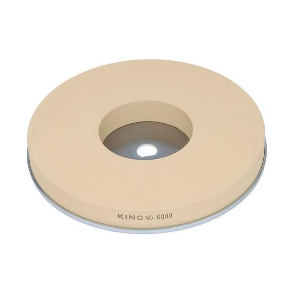 ■特徴 刃物とぎ機STD-205H用の仕上砥石です。（日本製） ■用途 包丁、鉋（カンナ）、鑿（ノミ）、彫刻刀、大型鋏の研磨に。 ■仕様 砥石寸法:外径205mm内径80mm厚さ25mm 粒度 #6000 ■注意 使用前に砥石にヒビ、割れな...