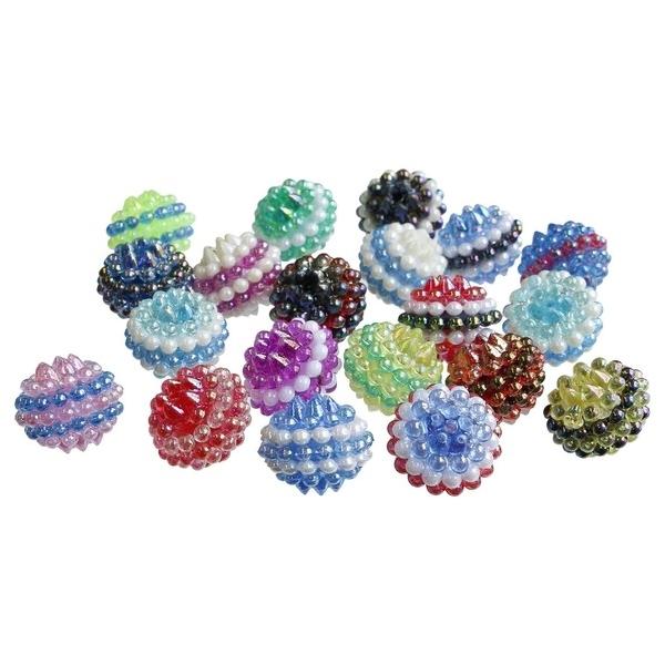 入数: 50個入り 本体サイズ: DX8mm 穴の大きさ1mm 素材: プラスチック インテリア小物や手芸でよく使われている定番のプラスチックビーズです。 島村 ビーズ ベリービーズ プラスチックビーズ オーロラ 手芸 ハンドメイド 8mm...