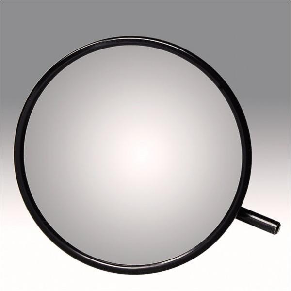 丸棒タイプ 穴あけ不要で取付けが簡単、角度調整が自在、既存のミラーのフォロに。 2種類のU字金具(28φと22φ)とパッキンで取付けの径が19φ〜28φまでOK。   【サイズ】 210φ 【カラー】 黒 【入数】 1台 FB20K