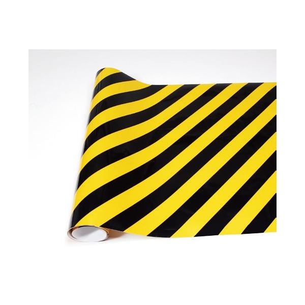 ●工事現場・工場・駐車場の危険表示と安全保護に。   ●工事現場・工場・駐車場の危険表示と安全保護に。   ●サイズ:460×0.1×3000mm   ●材質:ポリエステルフィルム  ●1枚入り  ●色:黄色/黒  ●仕様:反射  ●個人宅...