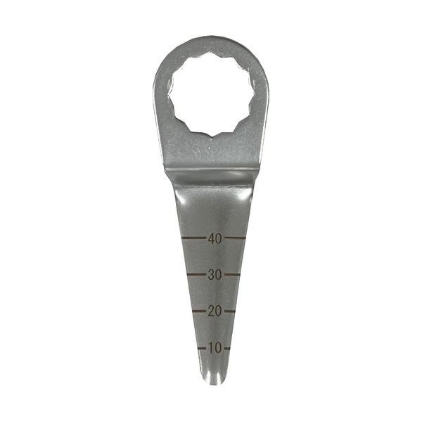 ■用途 コーキング、ガスケットはがし用 ■仕様 SI-4300A、SI-4300B用ブレード    【重量】 20G 【入数】 1個 【原産国】 台湾製 50850