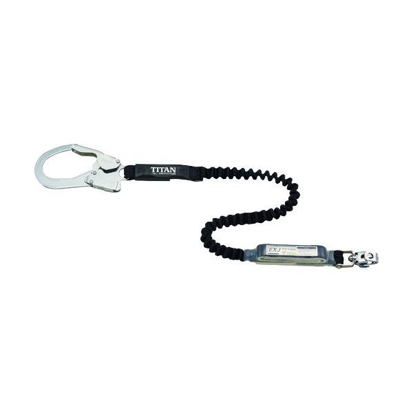 商品画像はイメージ画像です。実際とは異なる場合がございます。 ■特徴 ゴム芯入りの伸縮性ランヤードです。 縫製部はTITANロゴ付の保護カバーで守られています。  ■用途 建設・土木・造船・橋梁・鉱山・工場・プラントなどに。  ■仕様 厚生...