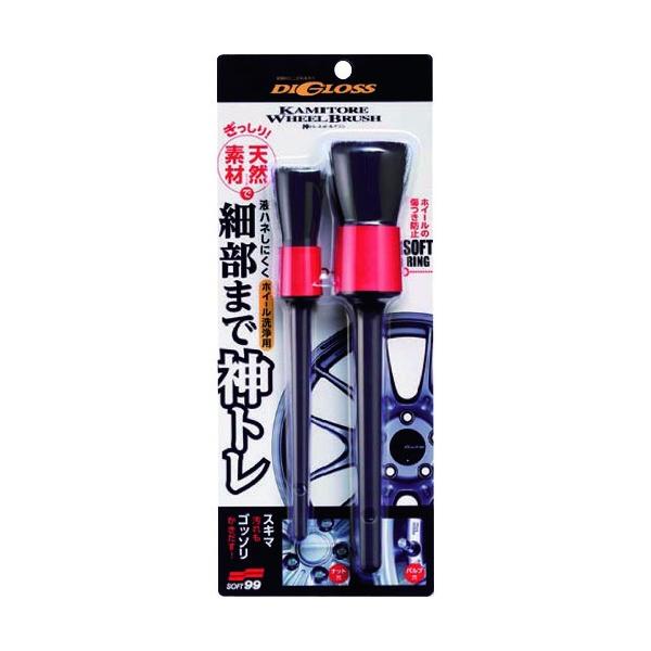 商品画像はイメージ画像です。実際とは異なる場合がございます。 ■特徴 ナット穴やエアーバルブ周り、センターキャップのスキマなど、一般的なスポンジでは洗えない細かな部分まで残さず洗浄できます。 ホイール洗浄にピッタリの「天然豚毛100％」のブ...