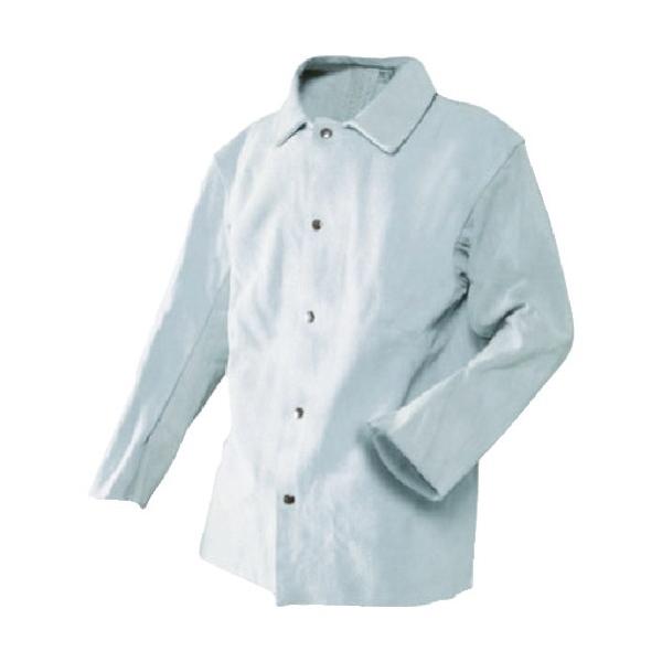 ■特徴 熱に強い牛床革の上衣です。  ■用途 溶接、鉄鋼、機械などの各種現場に。  ■仕様 厚さ：1.5mm    【サイズ】 42 x 32 x 5 cm 【重量】 197 g 【入数】 1点 【原産国】 バングラデシュ 4140153