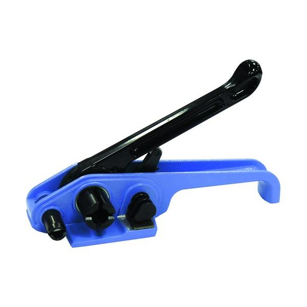 ■特徴 カッターが搭載された引き締め機です。 シンプルな構造のため操作がしやすく、10-25mmに対応可能です。 ■用途 重梱包用。 ■材質 鉄    【カラー】 水色 【重量】 1KG 【入数】 1台 【原産国】 CH ORS25