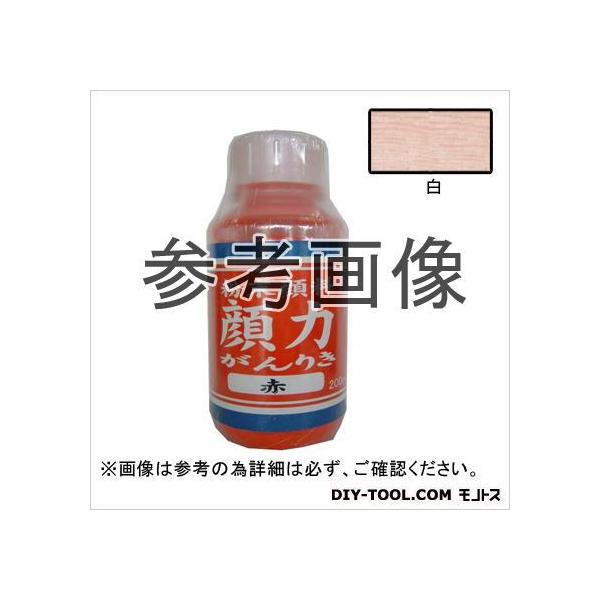 顔力は粉末の色の粉で塗料など(油性塗料、水性塗料、パテ、柿渋、うるし、天然油脂など)混ぜてお使いできます用途：木部の着色、塗料の色付け、パテの色付けなど※食品や人体などには使用できません。サイズ／200MLカラー／白自然塗料伝統的工法メーカ...