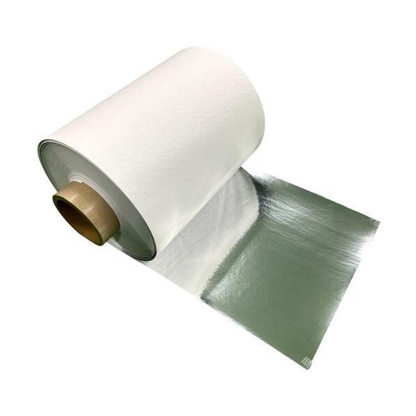 ■特徴 非常に高い断熱性能を持つシリカエアロゲルを塗料化し、基材となる不織布に塗工した1mm以下のシートです。 非常に薄いのが特徴で一般的な断熱材では実現できなかった1mm以下での断熱を可能にし、幅広い分野での断熱に貢献します。 柔かいため...