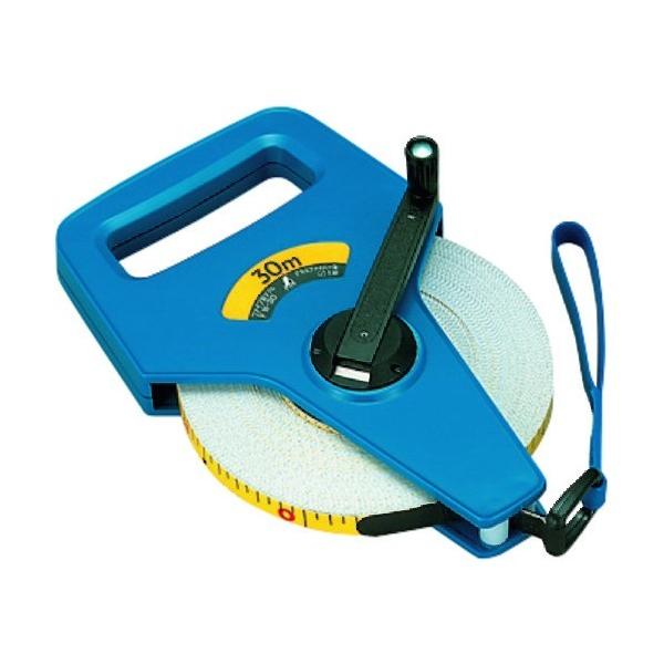 ■特徴 軽くて持ち運びに便利です。 テープ両面に目盛が印刷されています。  ■用途 長さの測定など  ■仕様 標準張力/温度：10N/20℃  ■材質 本体:ABS樹脂●テープ:グラスファイバー  ■注意点 精度を要する測定には使用しないで...