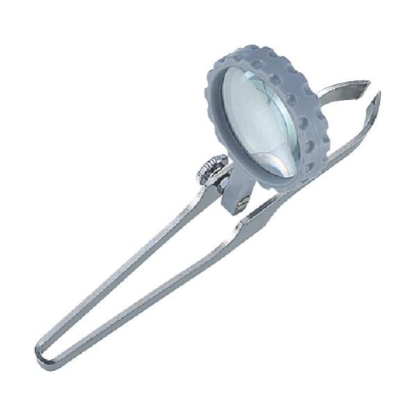 商品画像はイメージ画像です。実際とは異なる場合がございます。 ■特徴 細かい作業も拡大してくれるルーペです。 ピンセットの先端を大きく拡大します。  ■用途 とげ抜き、毛抜き等の細かい作業に使用  ■材質 本体:ステンレス●レンズ枠:ポリエ...