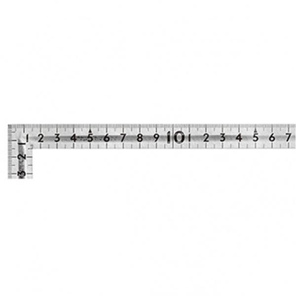 ■特徴 表裏同目タイプです。 ＤＩＹに重宝される小型タイプです。  ■用途 長さの測定、直角の確認やケガキ作業に使用する曲尺  ■仕様 目盛：cm表示  ■材質 ステンレス(ＳＵＳ410)  ■注意点 電気に触れる恐れのある場所では使用しな...