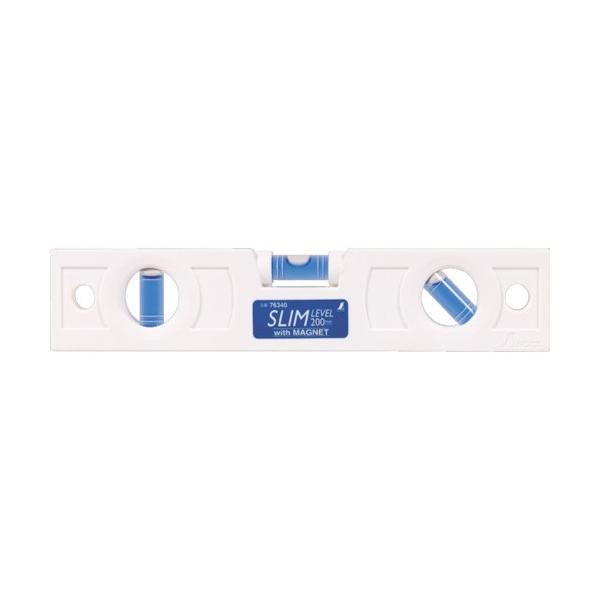 ■特徴 携帯に便利なスリムボディ 測定面ほぼ全体にマグネットシートがついていますのでしっかりと鉄板などに取り付け可能です。 気泡管下に蓄光シートが付いているのでシートが光る事で暗い所でも気泡が読み取り易くなっています  ■用途 水平、垂直、...