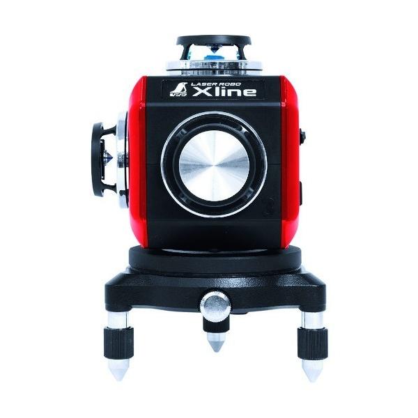 コーンミラーを採用し、1つの光源から360°のレーザーラインを照射します。 回転台の取り外しができるので、低い位置での照射が可能です。 縦ライン・横ライン・地墨クロスをレーザーラインで照射します。 入隅は12mm（照射口保護キャップなしで1...