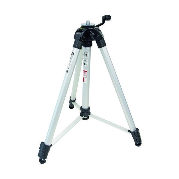 ■特徴 アルミ部材が約1mmと厚く、ハンドル受け部も合金製のため、落下や転倒に強いです。 脚の先端はゴムカバーを回して石突きを出すことができます。 レーザー墨出し器用のエレベーター式三脚です。  ■用途 水平出し作業に。  ■付属品 収納袋...