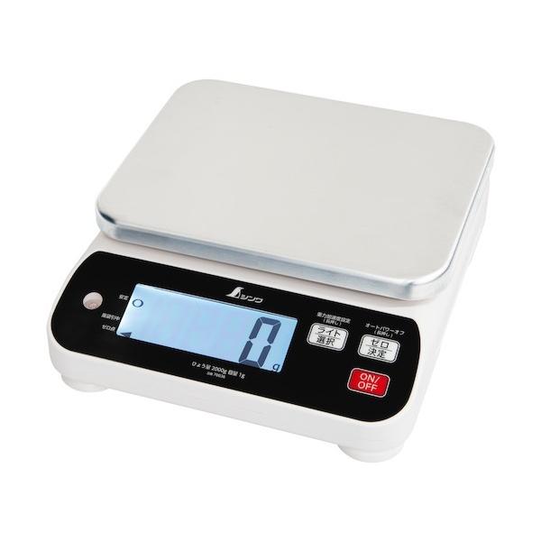 ●防塵防水タイプ はかり充実のラインアップ ●用途: ●農作物など様々な計量に。 ●機能: ●文字高30mmで大きく見やすい液晶を採用しました。 ●風袋引機能付で容器の重さを引いた測定ができます。 ●使用する地域に合わせて重力加速度を設定で...