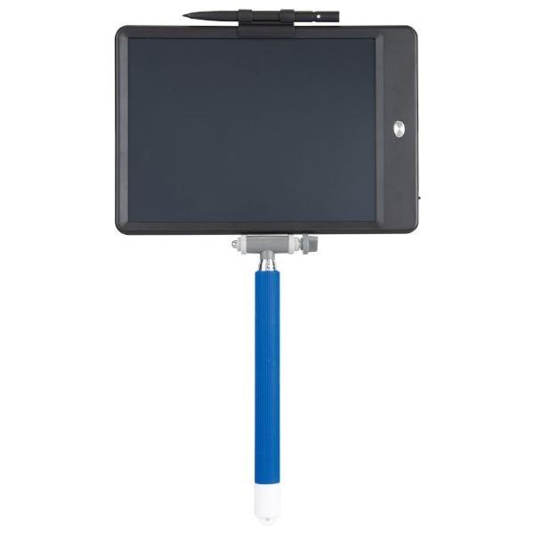 【特長】 書いた内容の誤った消去を防ぐロック機能付です。  固定ねじを回すことでフレームを任意の角度でガッチリ固定できます。  3段階で伸縮します。  たたんでコンパクトに収納できます。  握りやすく滑りにくいゴム素材のグリップです。  何...