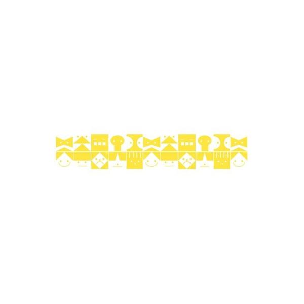 壁用シート 壁紙シール ウォールシート リメイクシート 壁紙保護シート  【サイズ】 70mm×5m 【カラー】 イエロー 【入数】 1個 SPC683