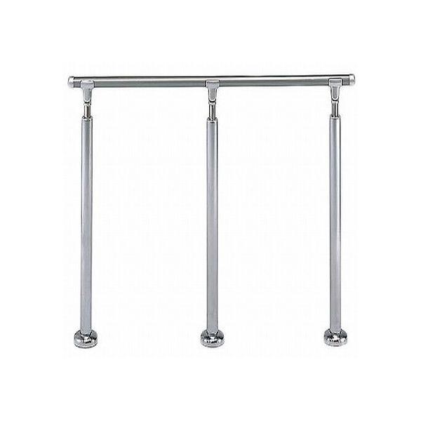 ●シロクマ手摺シリーズ ●コード番号:03845973 手すり 手すり棒 手摺り  【サイズ】 2000m/m 【カラー】 シルバー/HL 【入数】 1組  AP41B