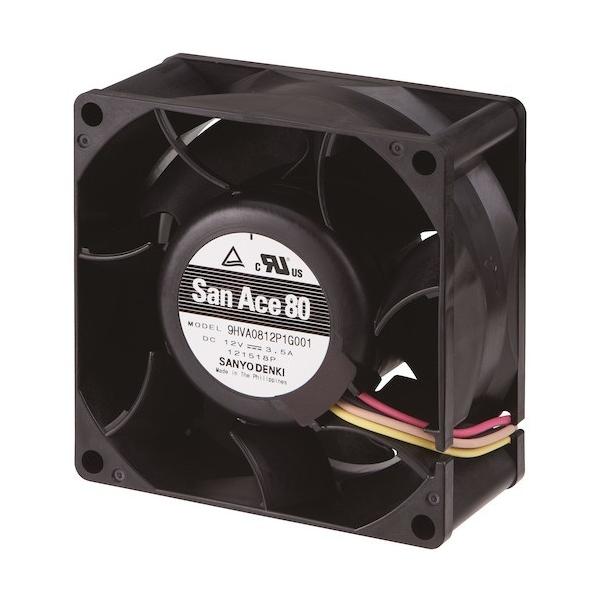 ■特徴 交流電源用の冷却ファンに比べ、電力消費を大幅に低減することができます。 軸受にはボールベアリングをダブルで使用。低騒音と長寿命を実現しました。 直流電源を接続するだけで簡単に動作します。（配線2本:赤+/黒-） ■用途 通信機器、制...