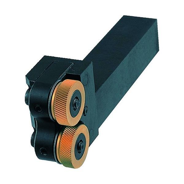 ■特徴 段付ワークのきわまでのローレット加工を解決します。 転造式ローレットアヤ目加工用ホルダです。  ■用途 ローレット加工。  ■注意点 ワークとローレット駒の間には必ず十分な切削油をかけてください。 ローレット駒別売。   【入数】 ...